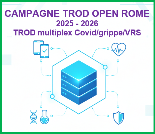 Campagne OPEN ROME - TROD multiplex Covid / grippe / VRS - 2025/2026